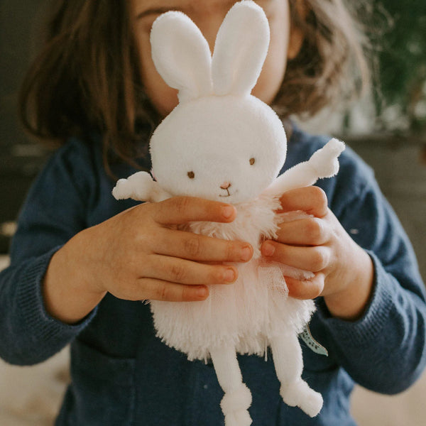 Sugar Plum Fairy Roly Poly Bunny - Moss & Embers Home Decorum