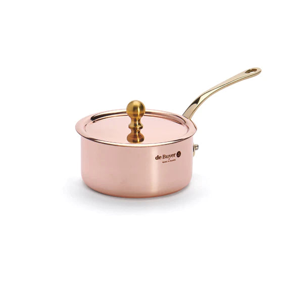 Mini Copper Saucepan - Moss & Embers Home Decorum
