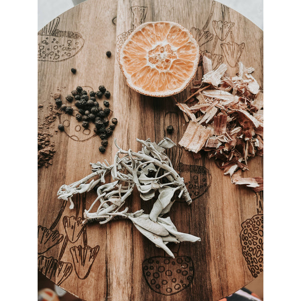 Stovetop Kit | RUSTIC Potpourri - Moss & Embers Home Decorum