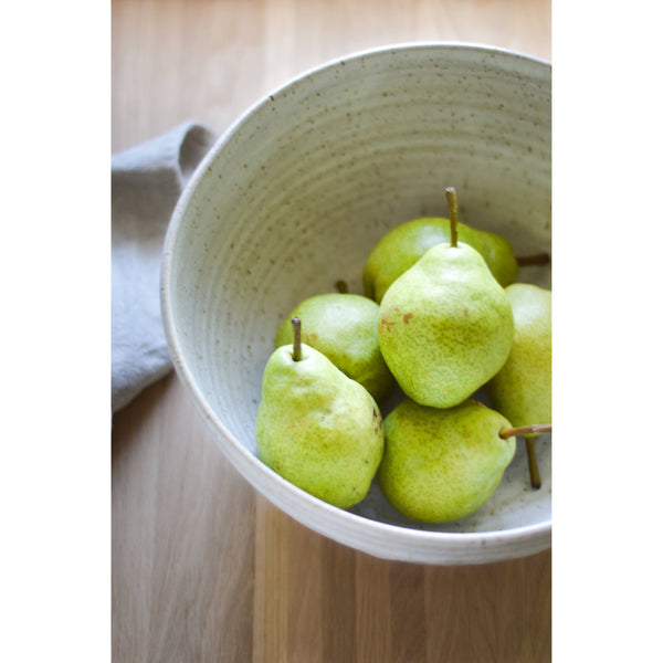 Gathering Bowl | Antique White - Large - Moss & Embers Home Decorum