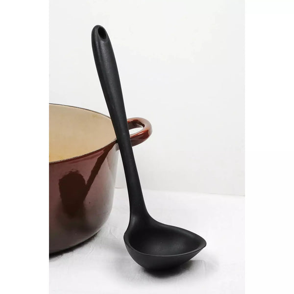 Ela's Silicone Ladle | Black - Moss & Embers Home Decorum