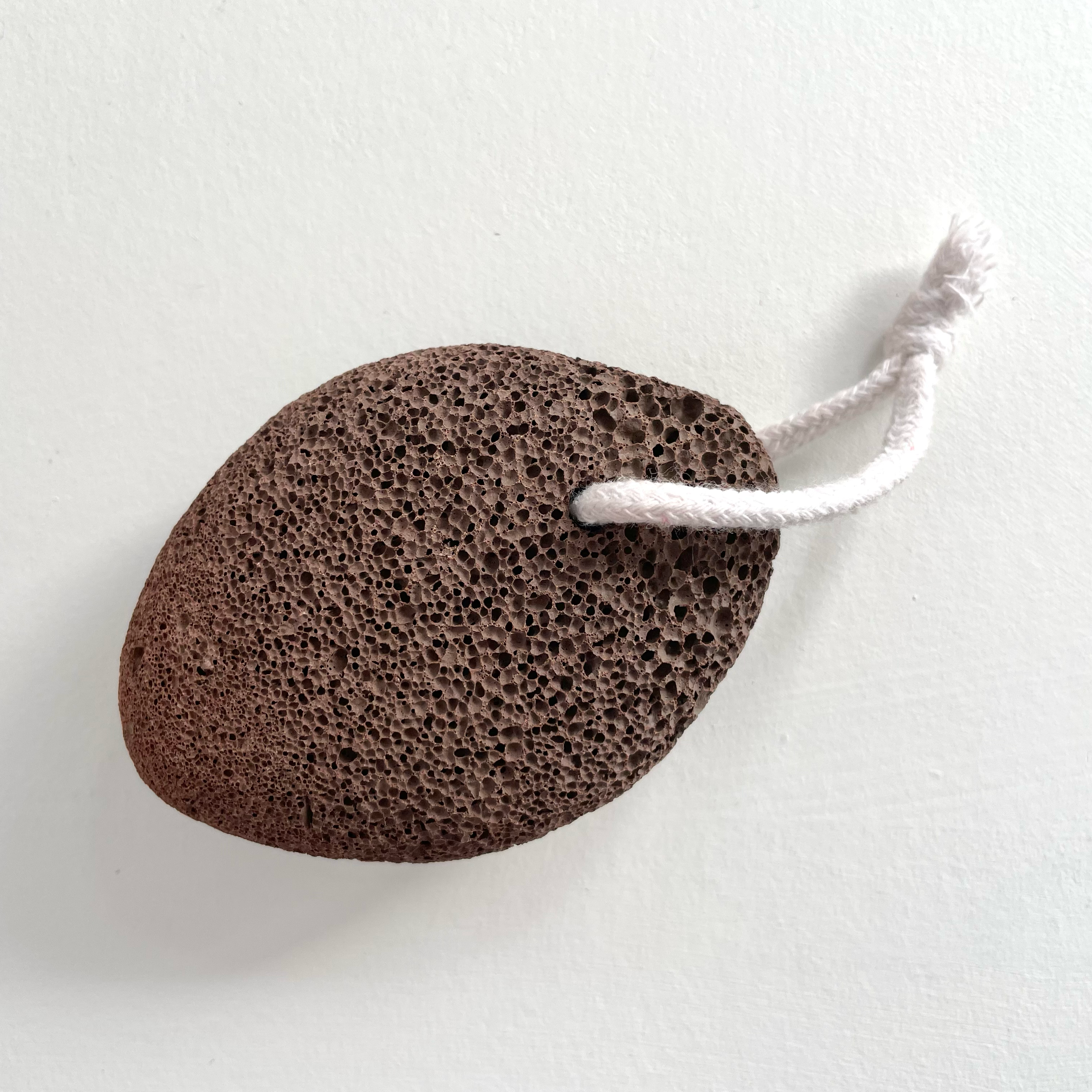 Natural Exfoliating Lava Pumice Stone on Rope – Moss & Embers